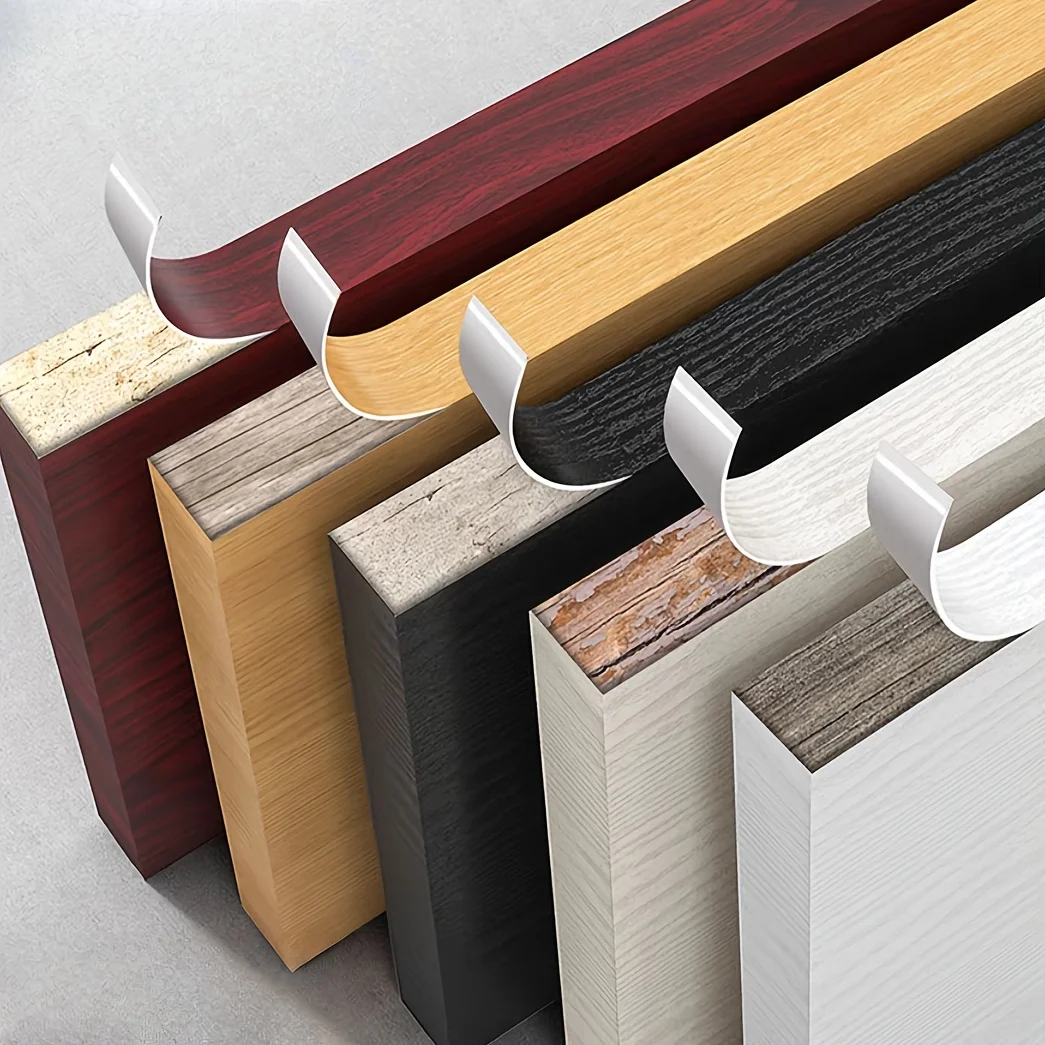 1PC 10mx2cm Preglued Edging PVC Edge Banding for Wood Kitchen Wardrobe ...