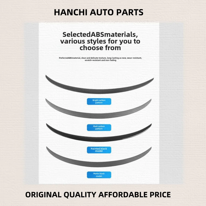 HANCHI-Rear-Trunk-Spoiler-For-Model-Y-3-Tesla-2021-2024-High ...