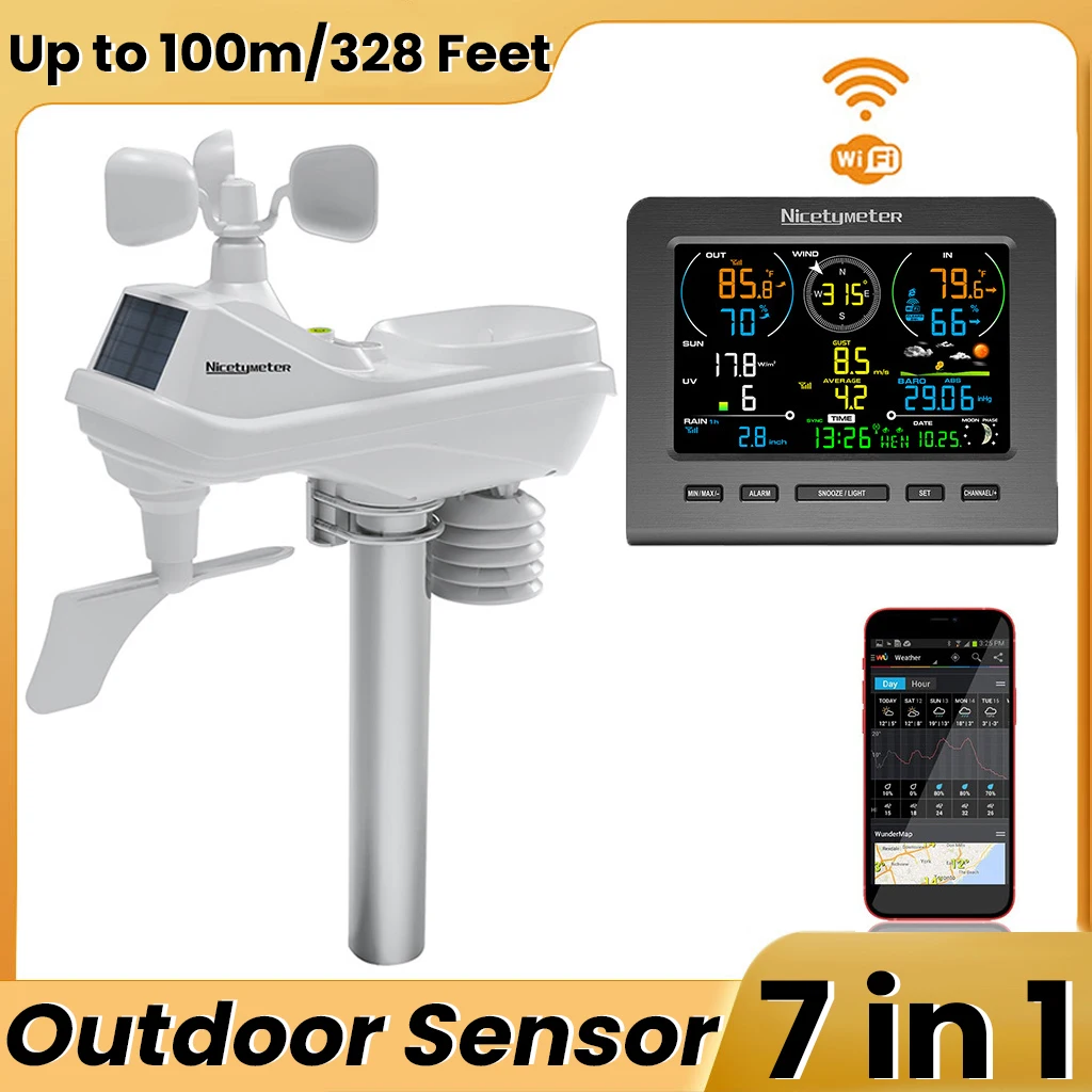 7-In-1-Buitendetectie-Weerstation-Binnenshuis-Wifi-20-M-Afstandsbediening-Bewaking-Temperatuur ...