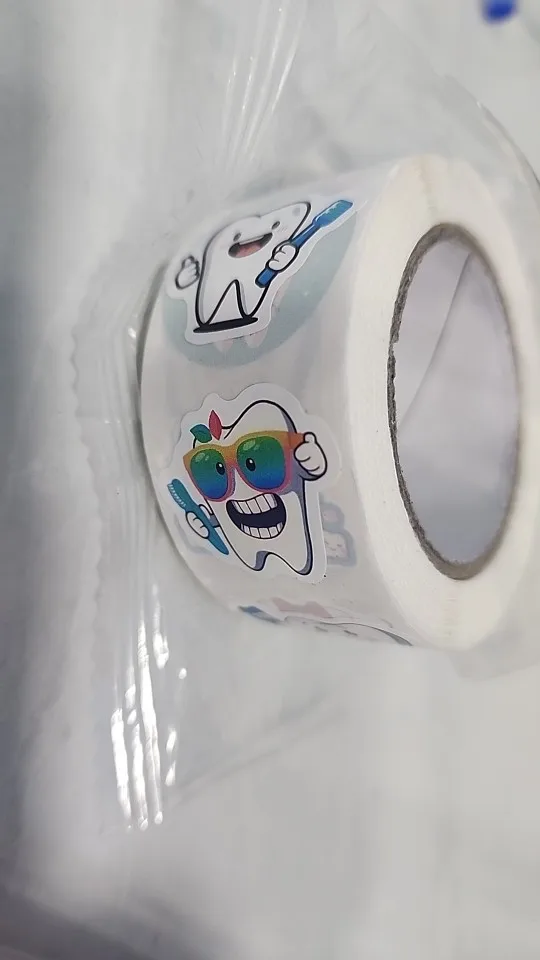 Cute Tooth Stickers – Dental Reward Labels for Kids – STIKIFY STORE