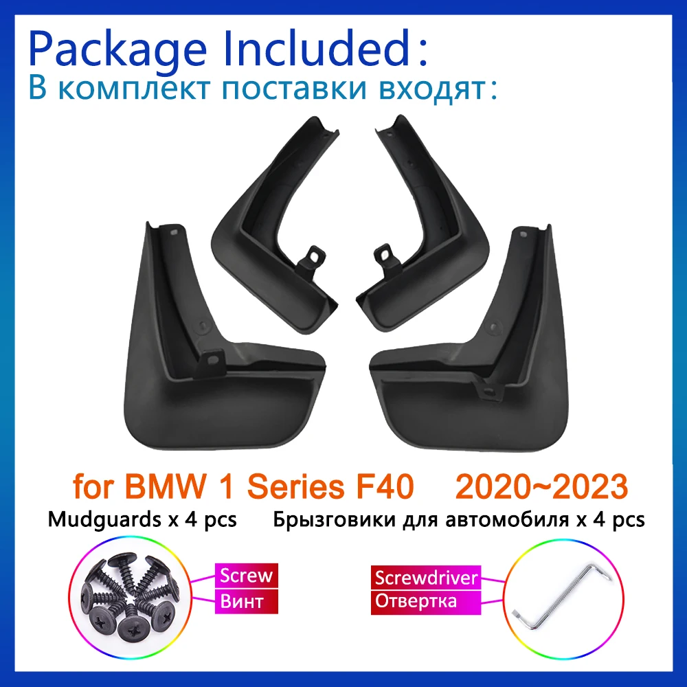 for BMW 1 Series F40 2020 2021 2022 2023 MudFlap Mudguards Anti splash ...
