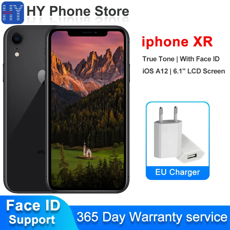 Apple-iPhone-XR-desbloqueado-Chip-A12-Bionic-Suporte-Face-ID-12MP-C ...