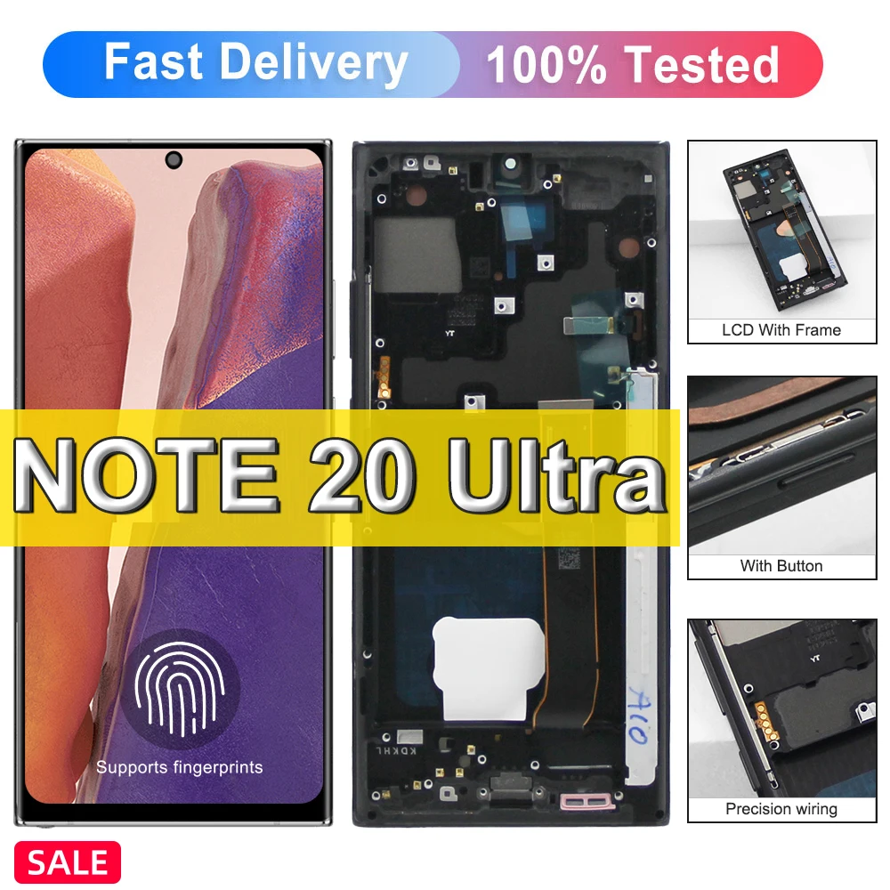 Amoled-Note-20-Ultra-Screen-For-Samsung-Galaxy-Note-20-Ultra-Display ...