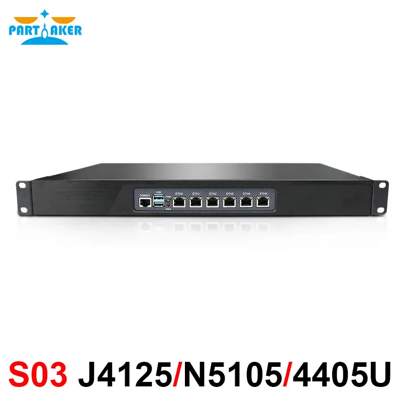 1U-Rackmount-Intel-N5105-J4125-Quad-Core-PC-Firewall-Server-With-6 ...