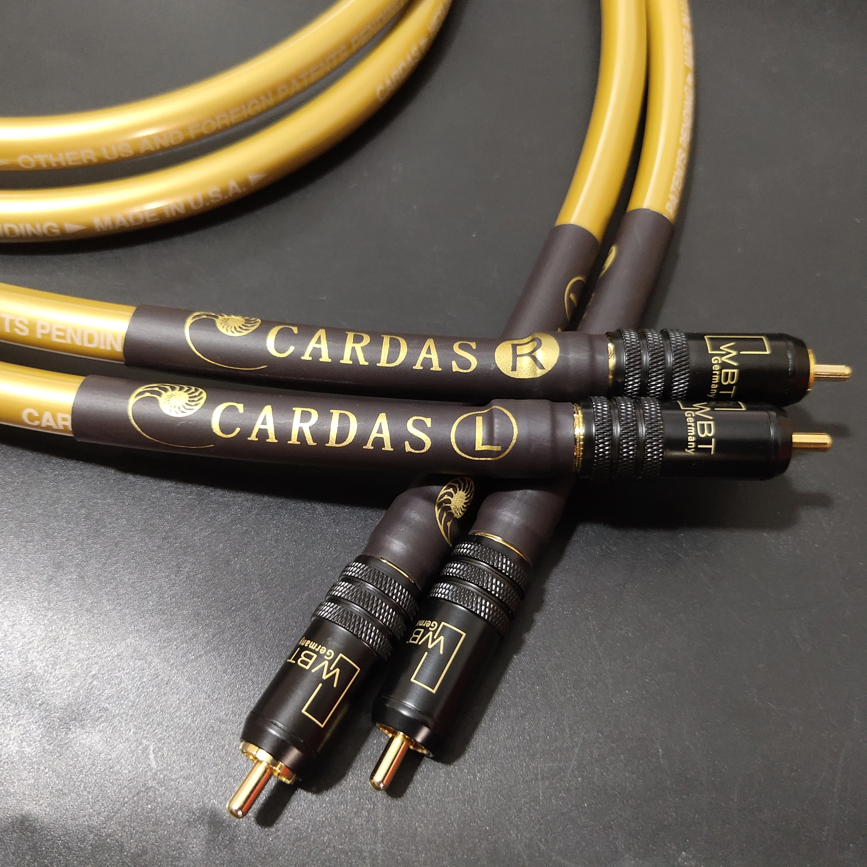 CARDAS-cable-conector-rca-de-alta-calidad-OFC-cable-de-Audio-HiFi-con ...