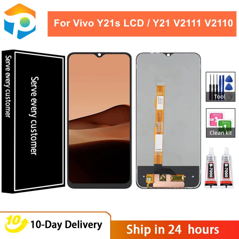 Original-100-Test-AAA-6-51-LCD-For-Vivo-Y21-Y21S-Screen-Display-Touch ...