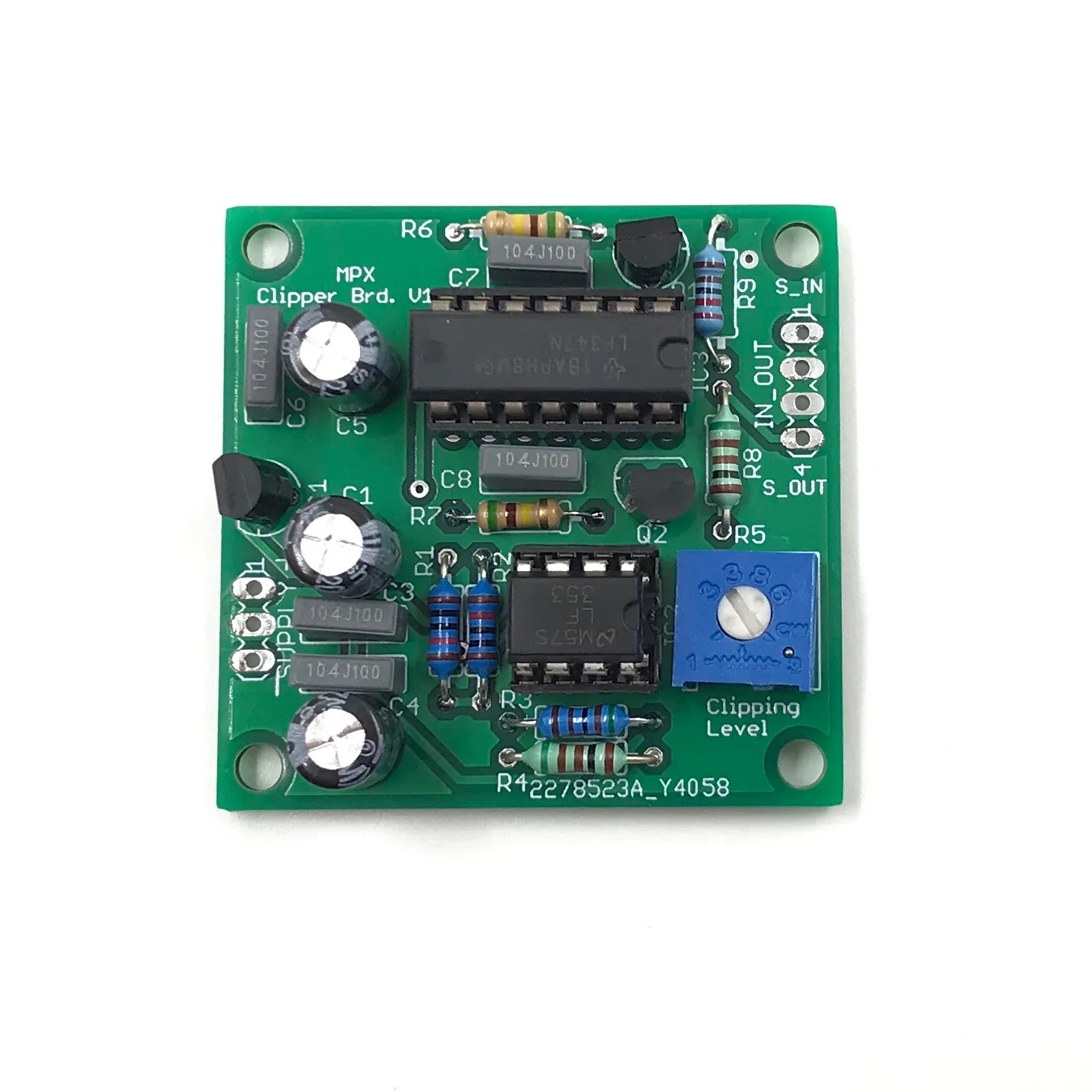MPX Clipper Circuit Module for Stereo Generator Encoder with FM ...