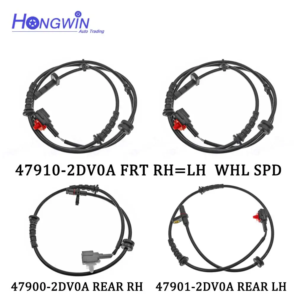 47910-2DV0A 47901-2DV0A 47900-2DV0A Front Rear ABS Wheel Speed Sensor ...