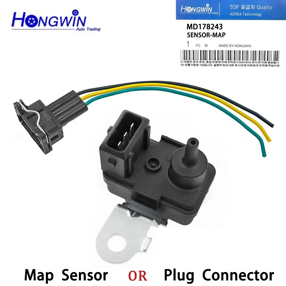 MD178243-Manifold-Absolute-Pressure-MAP-Sensor-Plug-For-Mitsubishi ...