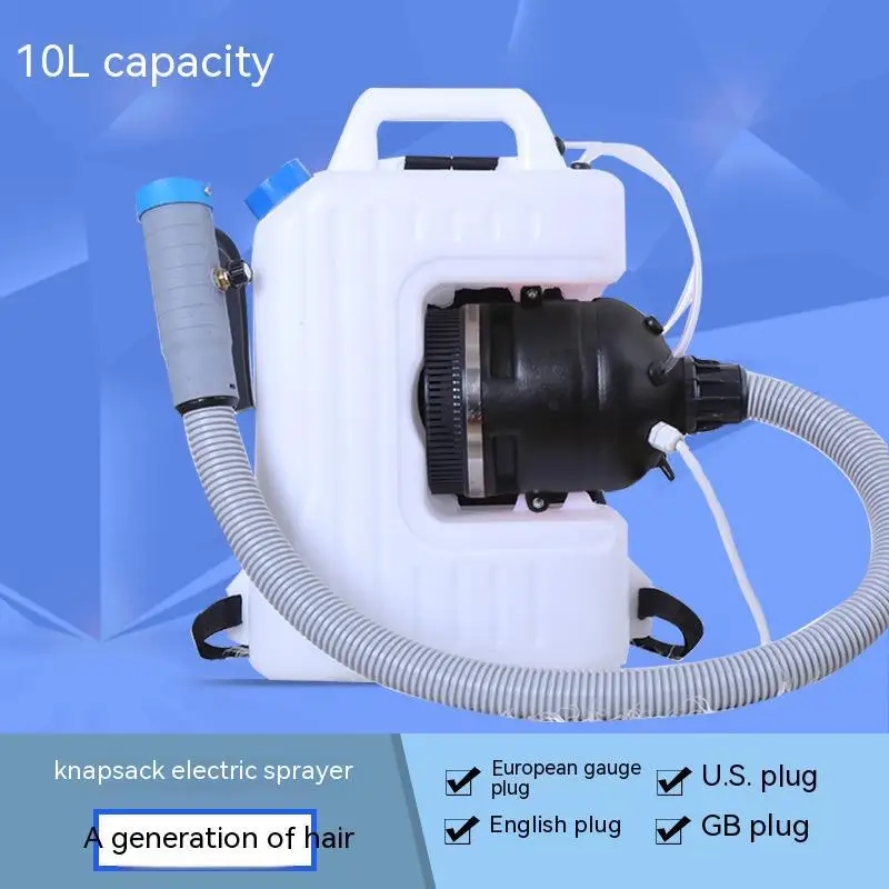 10L ULV Electric Backpack ULV Fogger Sprayer 220V Stock Disinfecting ...