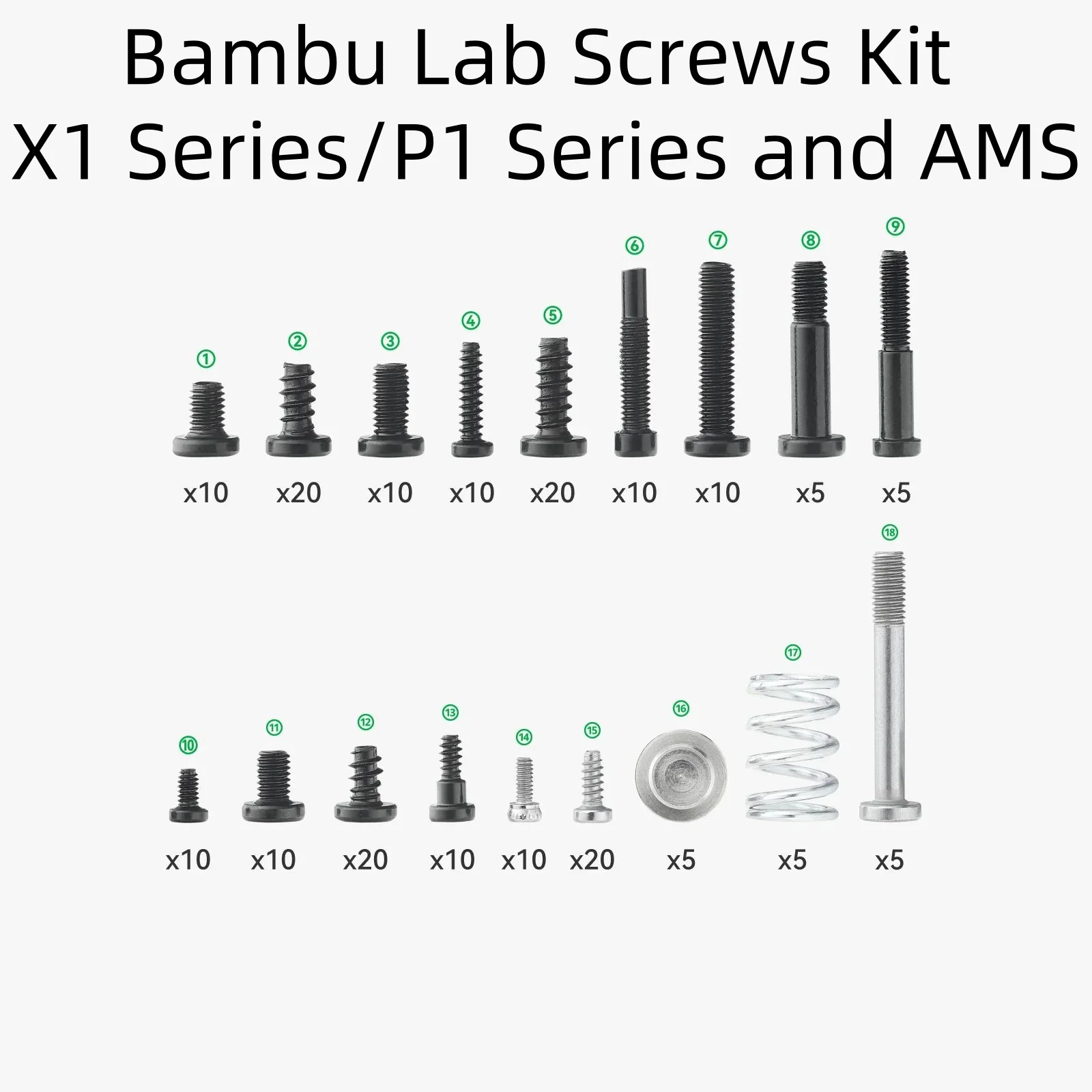 Bambu-Lab-Screws-Kit-X1-Series-P1-Series-A1-Series-and-AMS-lite-Top ...