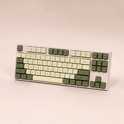Buy Matcha Light Green Cute XDA Keycaps Custom DIY PBT MX Switch ...