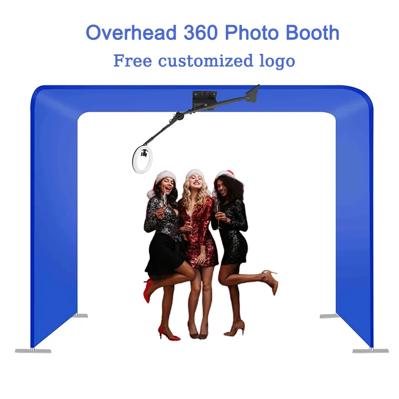 Overhead-360-Photo-Booth-Top-Controlador-Autom-tico-Giratorio-360-Grado ...