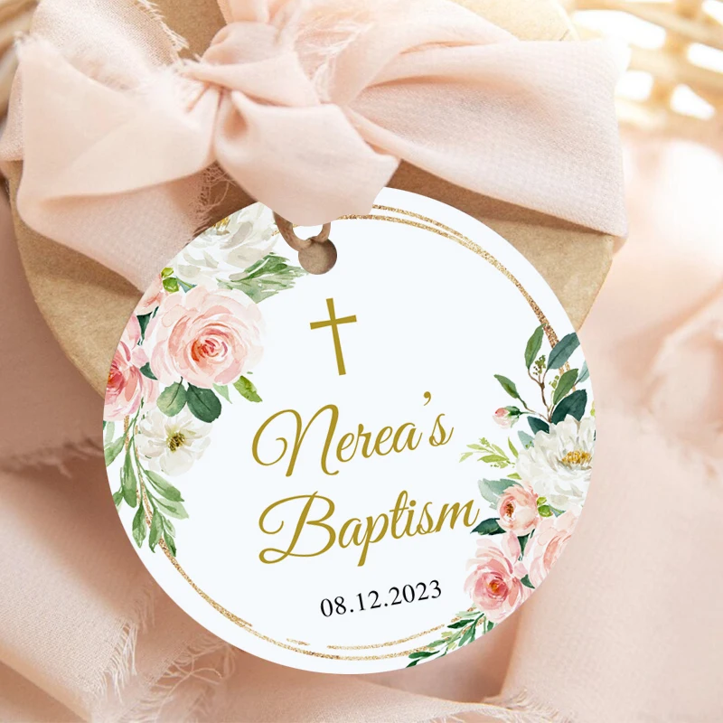 Labels For Baptism Favors