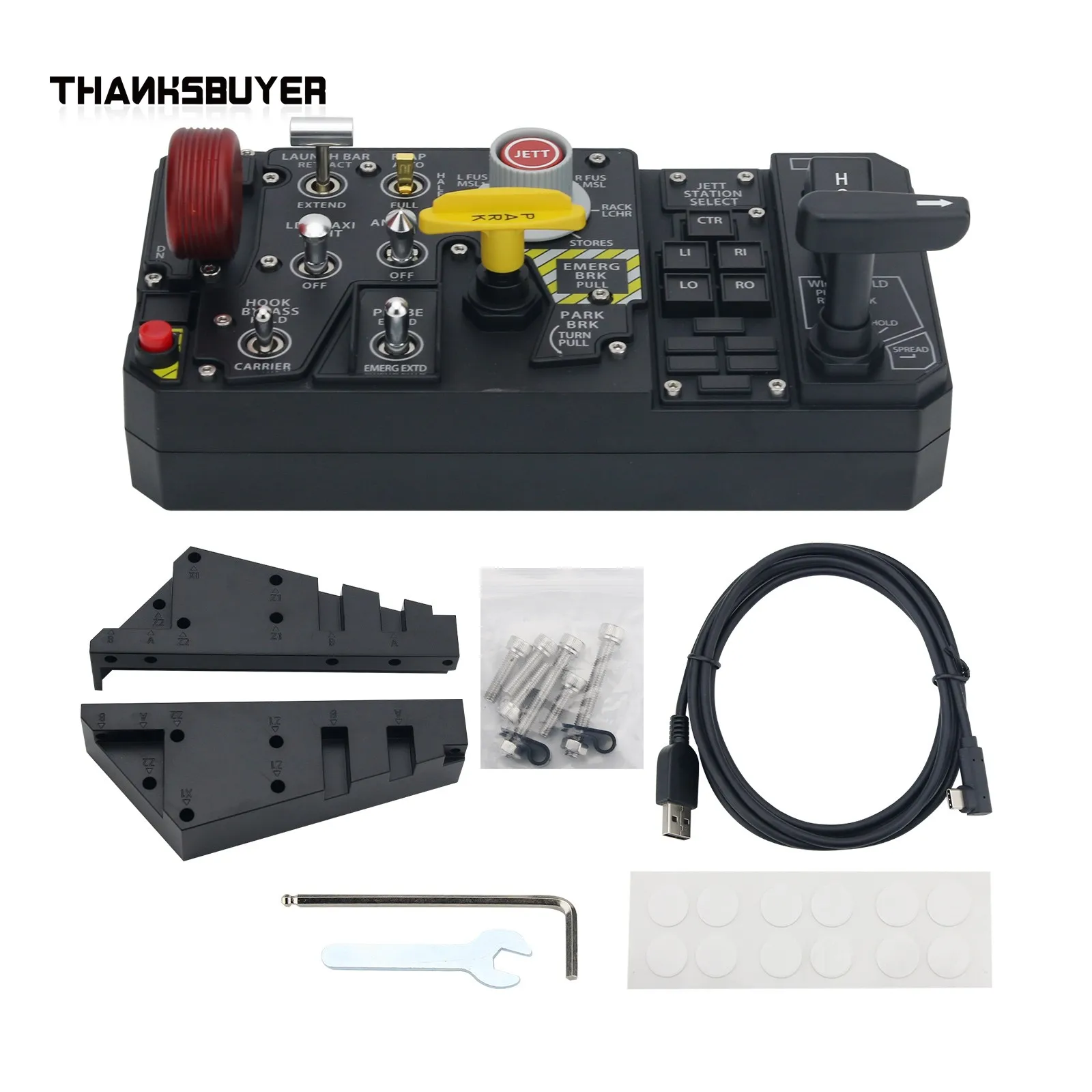 WINWING PTO 2 Panel Flight Panel of Take off Flight Simulator Accessory ...