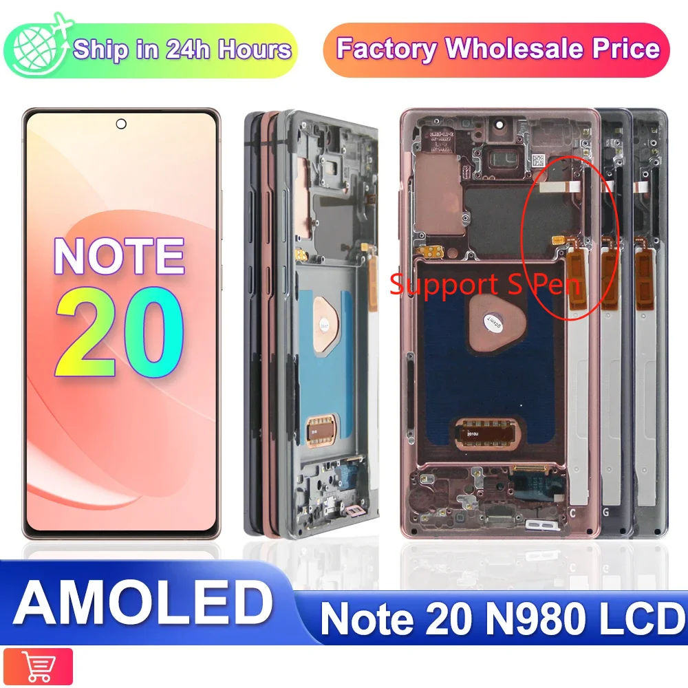 Note20-4G-Super-Amoled-6-7-LCD-For-Samsung-Galaxy-Note-20-N980F-N980F ...