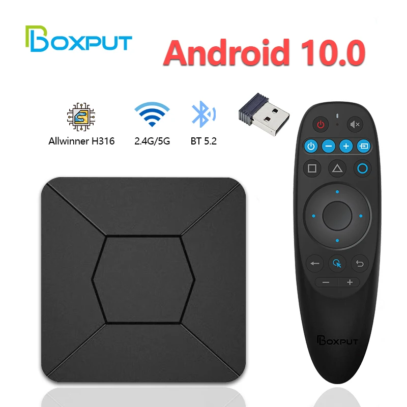 IATV-Smart TV Box Q5 Mini, decodificador con Android 2,4, 100G/5G, WIFI, BT5.0, 2G, 8G, 10,0 M ...