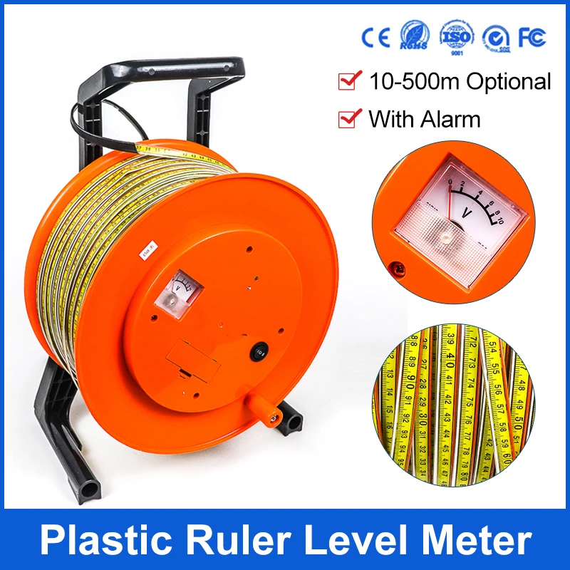50m 100m Underground Water Level Dip Meter Deep Hole Well Water Depth ...