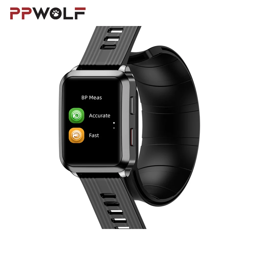 PPWOLF Health Care Smart Watch PM60 Air Pump Accurate Blood Pressure ...