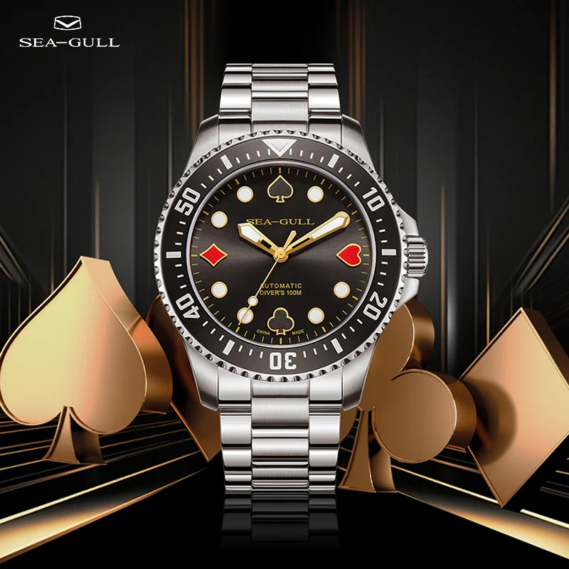 Seagull-Poker-Design-Men-Automatic-Mechanical-Watch-Fashion-Male-Wristwatch-Diving-Watch-marcas ...