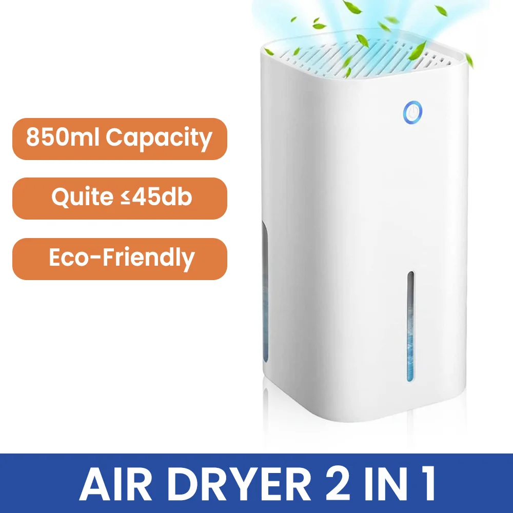 Acare Dehumidifiers Moisture Absorbers Air Dryer 2 In 1 Portable ...