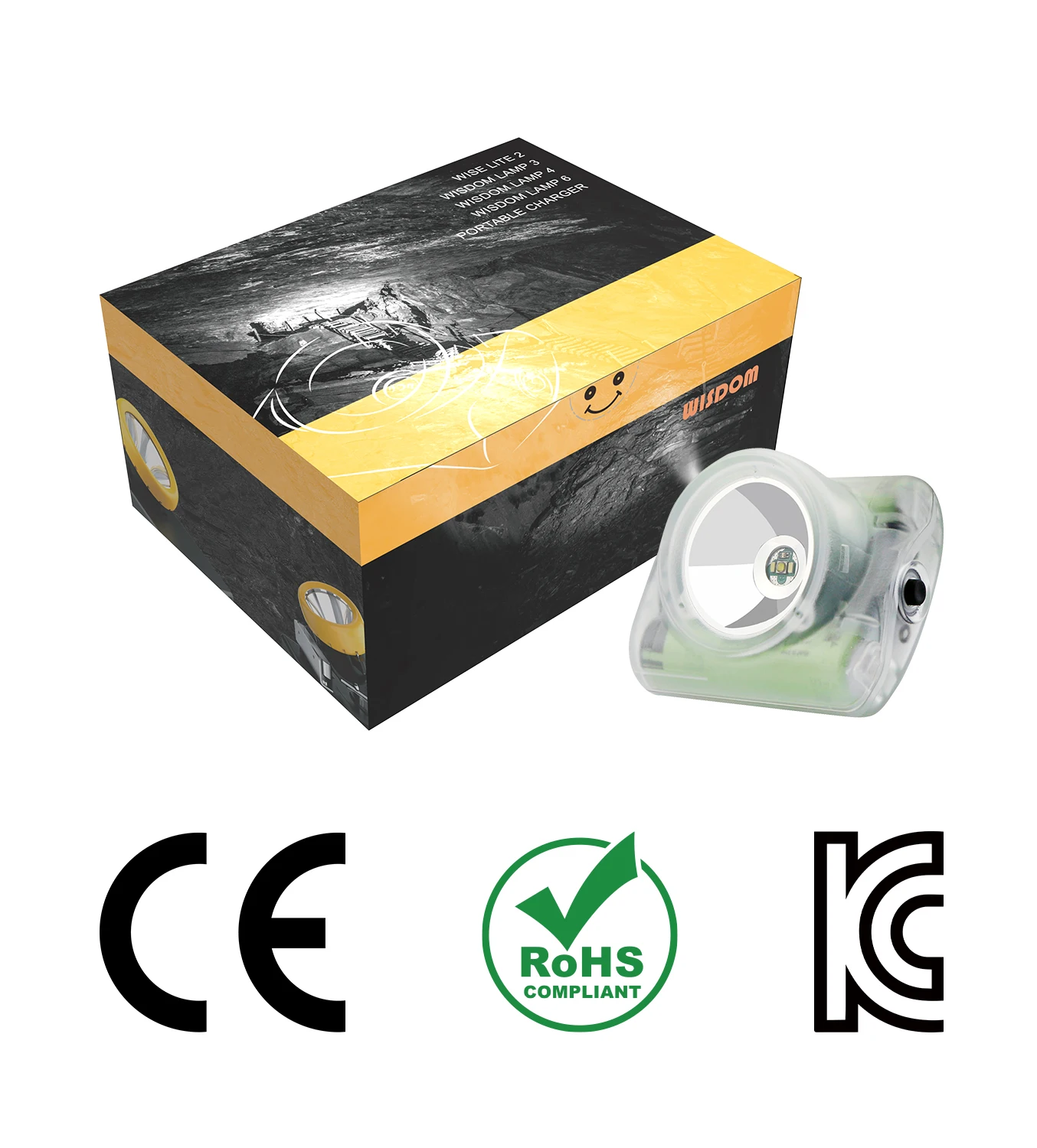 WISDOM-Lamp-3A-Headlamps-Cordless-Hard-Hat-Mine-Light-IP69-Waterproof ...