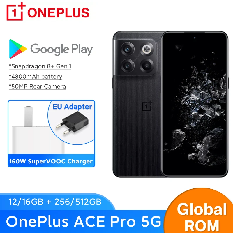 OnePlus ACE Pro 5G (OnePlus 10T) Global Rom 5G Smartphone 12GB/16GB RAM ...