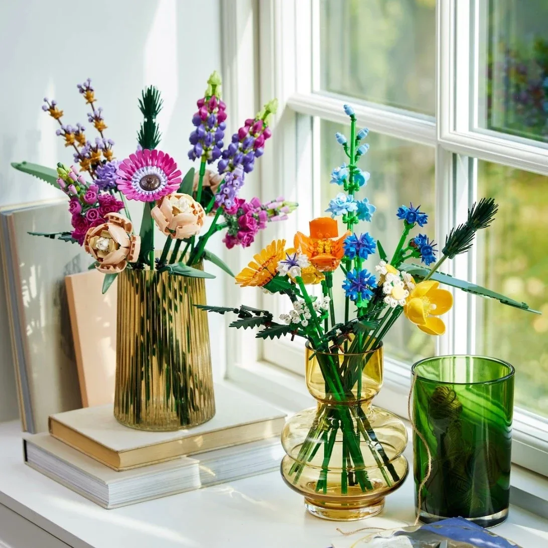 Ramo-de-flores-artificiales-para-decoraci-n-del-hogar-conjunto-de ...