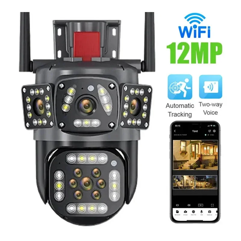 12MP-6K-HD-WiFi-IP-Camera-Three-Screens-PTZ-Camera-Outdoor-Ai-Tracking ...