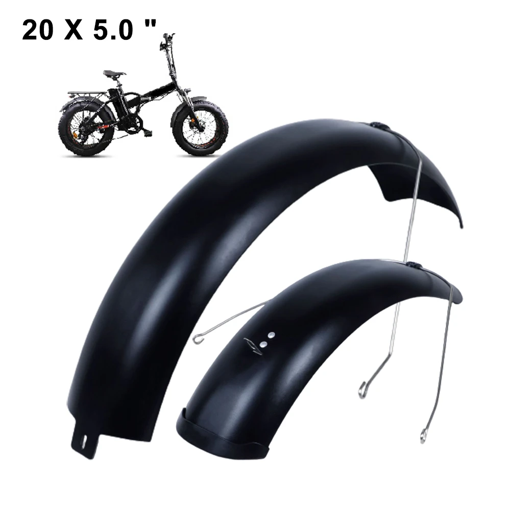 Snow Bicycle Fenders 20 x 5 inch Fat Bike Accessories Wings for Bicycle ...