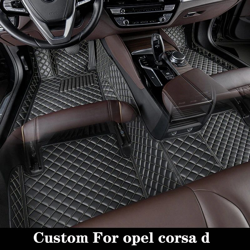 Custom-Car-Floor-Mat-For-Opel-Corsa-D-2004-2007-2009-2011-2012-2014 ...