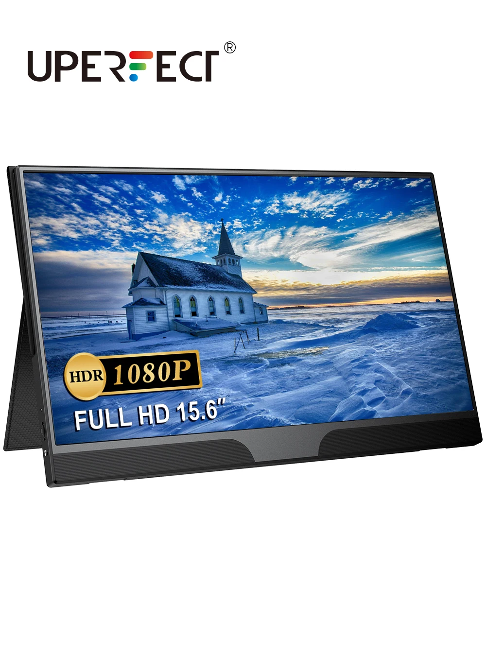UPERFECT 15,6 "fhd hdr 1080 p portátil monitor portátil duplo tipo-c ...