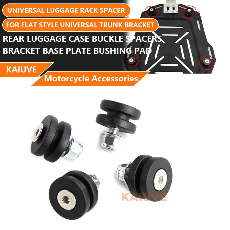 4PCS-Universal-Motorcycle-Rear-Luggage-Case-Tail-Top-Box-Helmet-Trunk ...