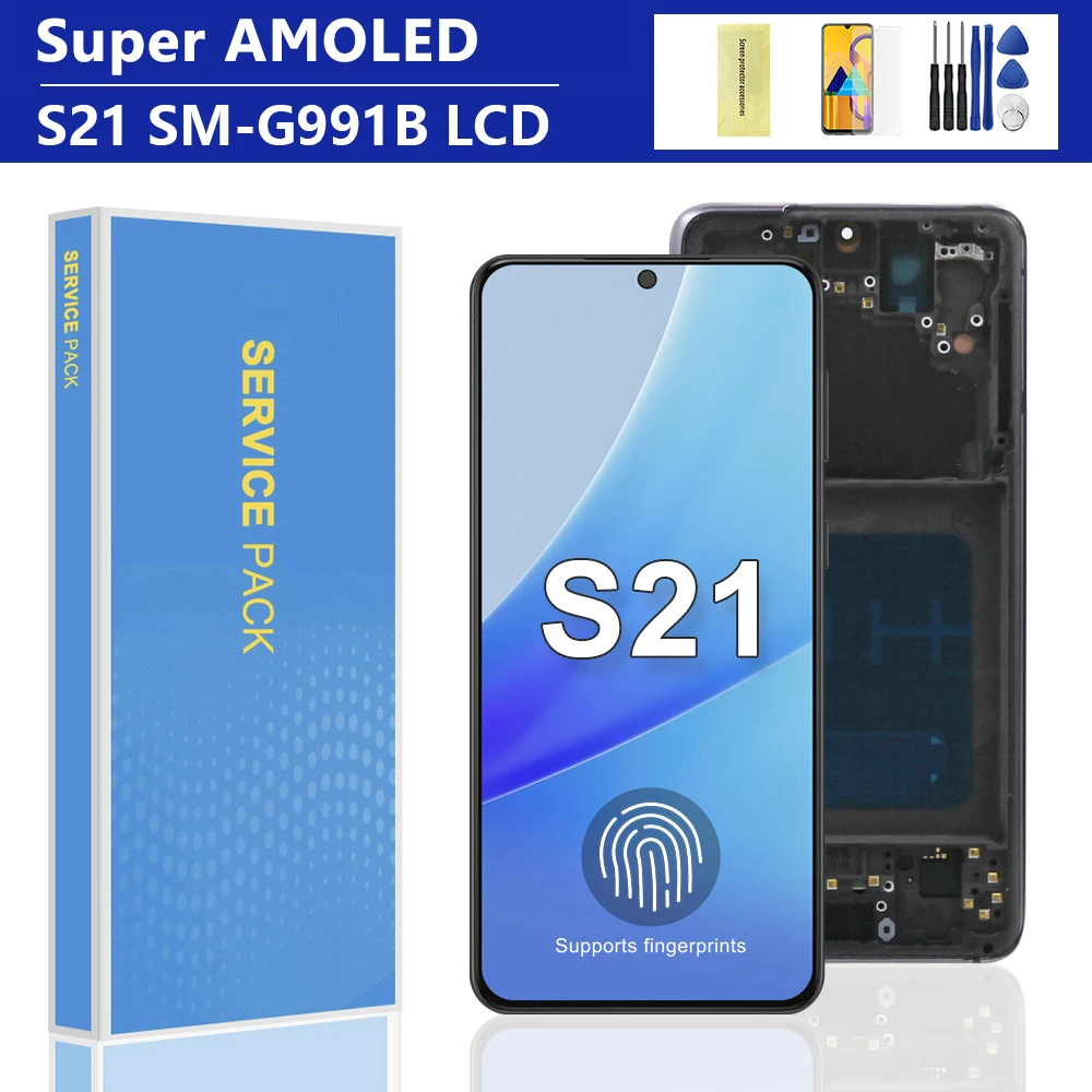 6-2-AMOLED-For-Samsung-S21-5G-Lcd-Display-Digital-Touch-Screen ...