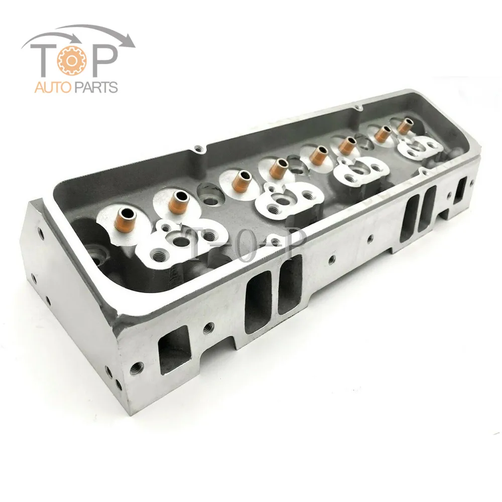 Sbc-Chevy-350-383-Aluminum-Heads-64cc-Chambers-200cc-202-160-Bare-Str ...