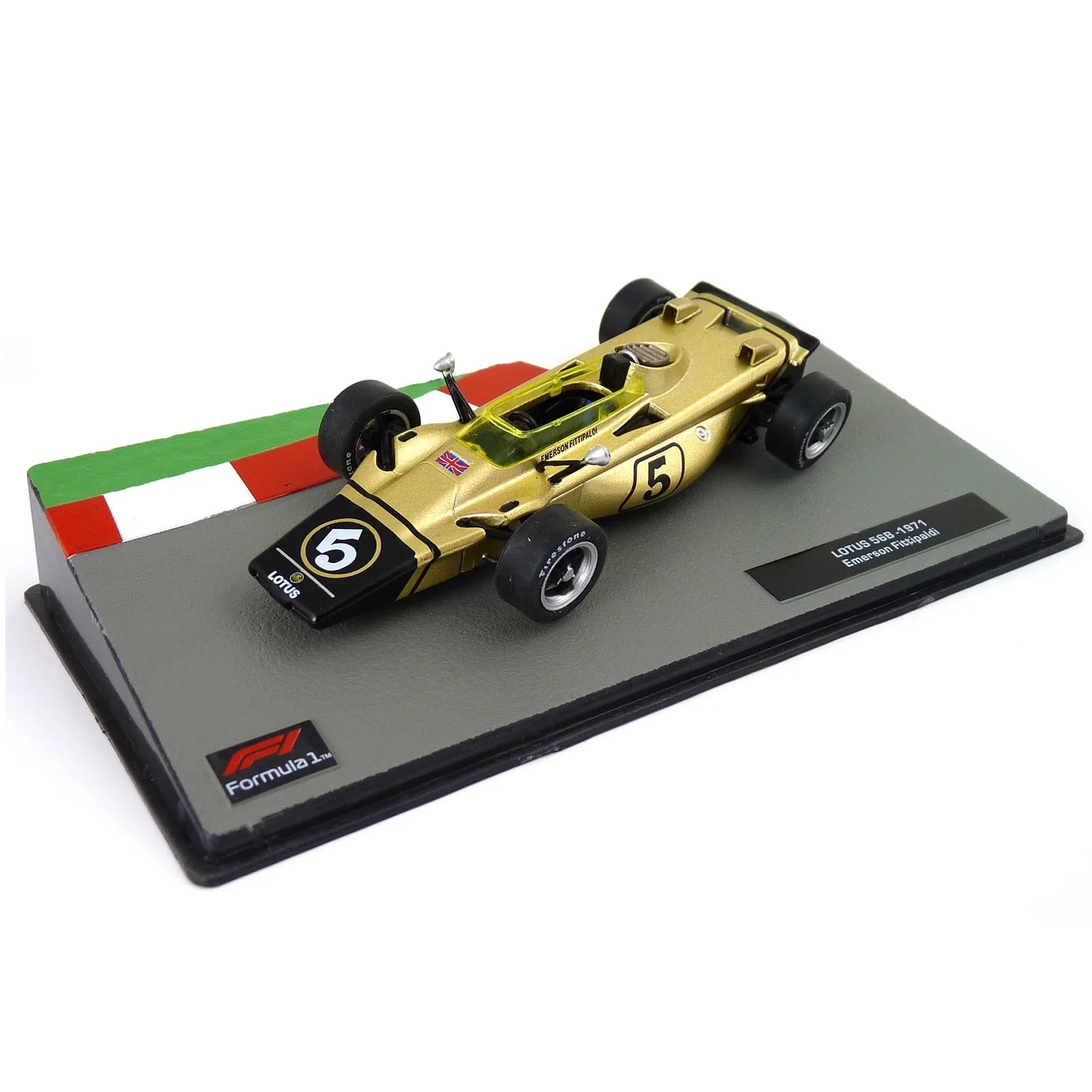 Salvat, Lotus 56 B Emerson Fittipaldi 1971, Coche de FORMULA 1, Réplica ...