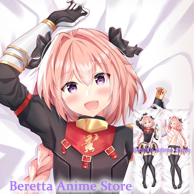 Dakimakura อะนิเมะ Astolfo Fate Fate/Grand Order พิมพ์สองด้านขนาดชีวิตหมอน