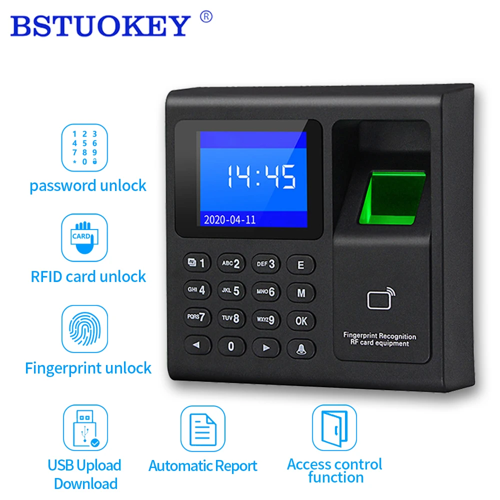 1000-Users-Biometric-Fingerprint-Scanner-RFID-EM-Access-Control-System ...