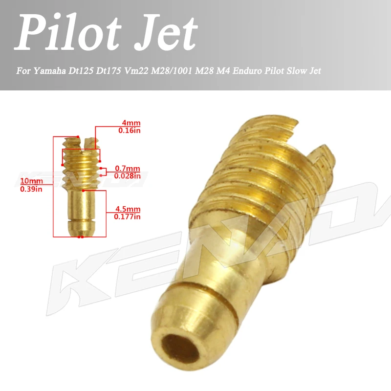 For-Yamaha-Dt125-Dt175-Vm22-M28-1001-M28-M4-Enduro-Pilot-Slow-Jet ...