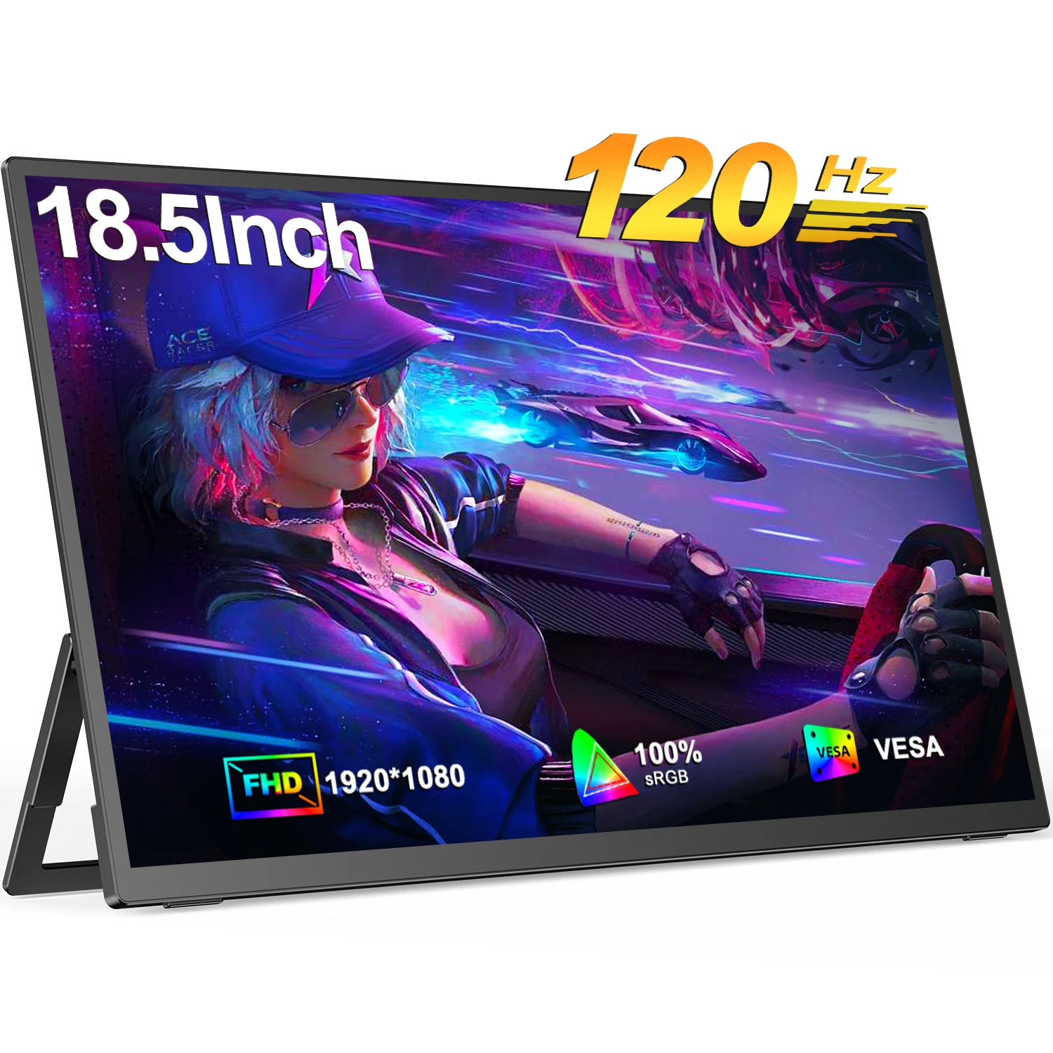 UPERFECT-18-5-polegadas-120Hz-Monitor-Port-til-100-sRGB-1080P-FHD-IPS ...