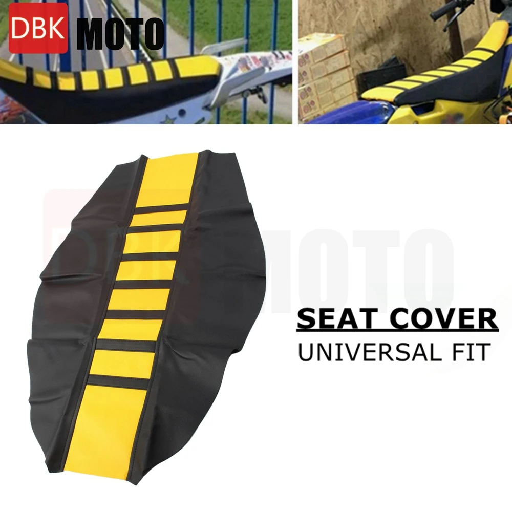 Ribbed-Rubber-Artificial-Leather-Gripper-Soft-Seat-Cover-For-HONDA ...