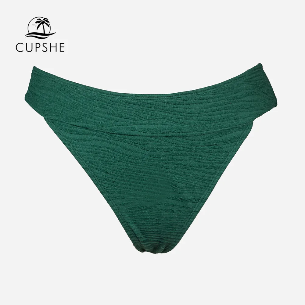 CUPSHE-Jacquard-Zebra-Banded-Mid-Waist-Hipster-Bikini-Bottom-Swimsuit ...