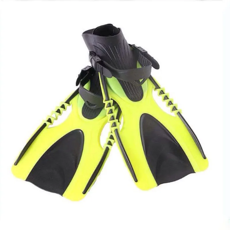 Long-Foot-Flippers-Water-Sports-Snorkeling-Diving-Swimming-Fins-Adult ...