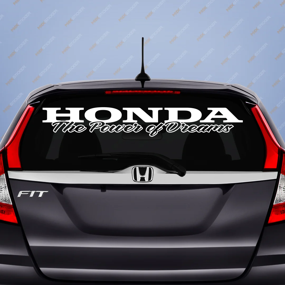 Auto sticker for Honda, Honda rear window vinyl sticker, Universal Auto ...