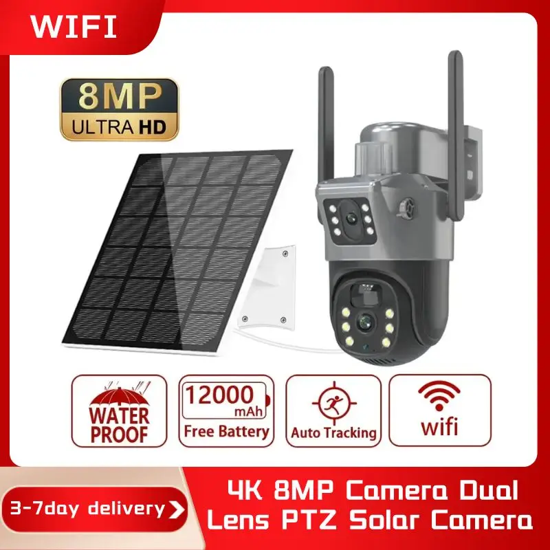 4K-8MP-Camera-Dual-Lens-PTZ-Solar-Camera-Dual-Screens-PIR-Human-Auto ...