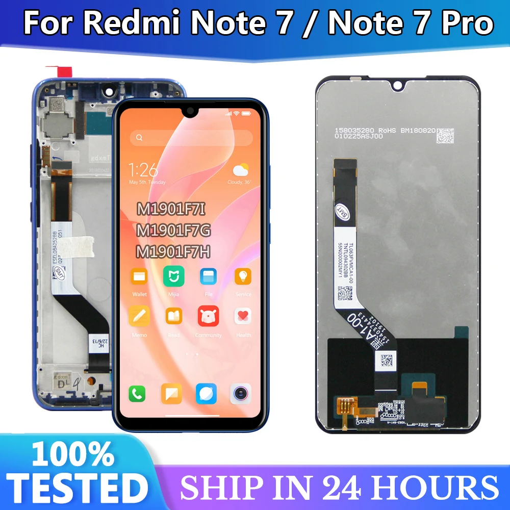 6-3-inch-AAA-Quality-For-Xiaomi-Redmi-Note-7-LCD-Display-Screen-Touch ...