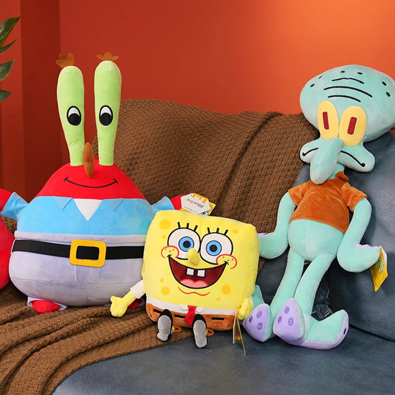 Spongebob And Patrick And Squidward And Mr Krabs And Gary