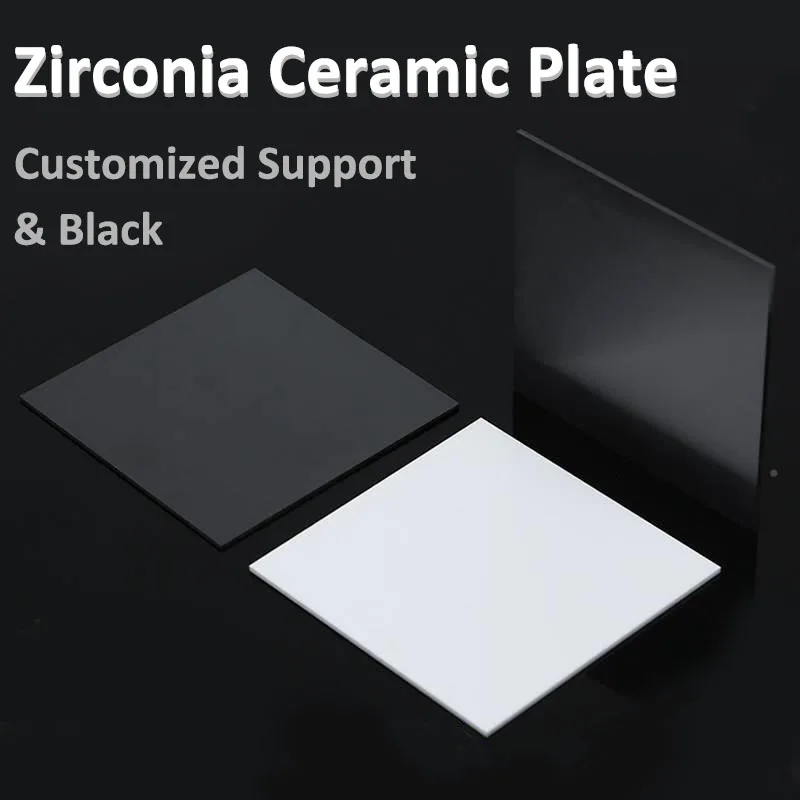 Anti-High-Temperature-Black-Zirconia-Ceramic-Plate-Black-Zro2-Sheet ...