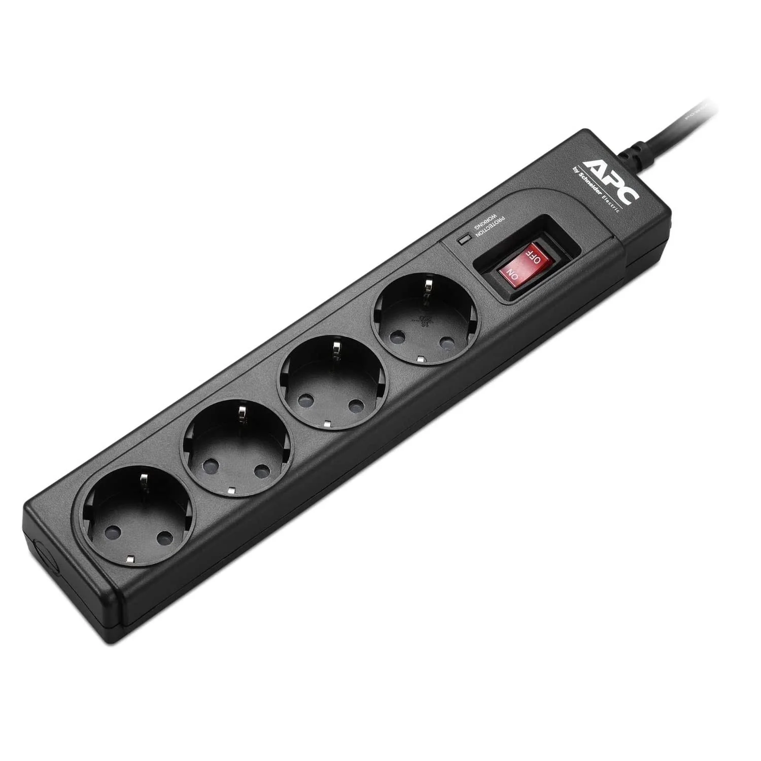 Schneider, Surge Protection Socket, APC P43B-RS 4 Output 918 Joules ...