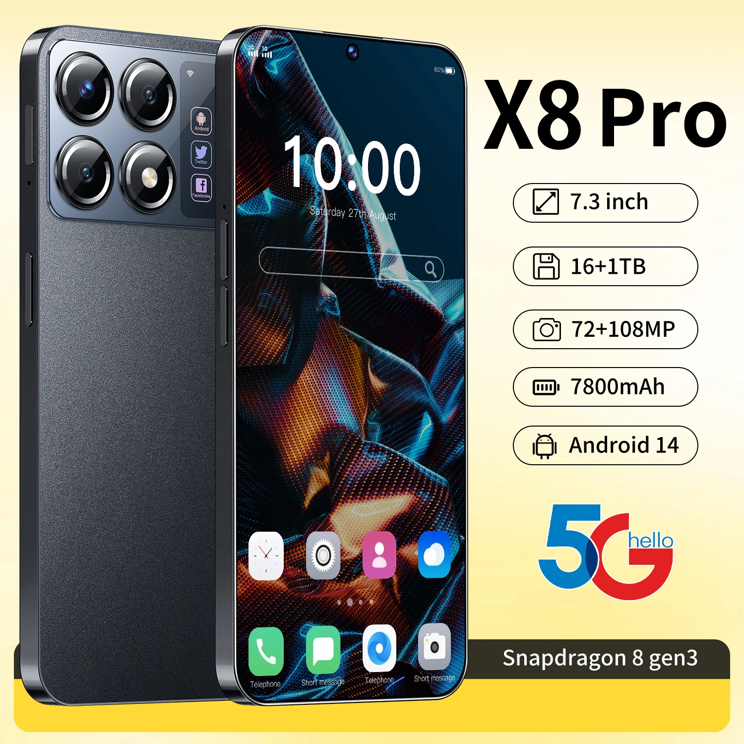 2025-novos-telefones-celulares-x8-pro-7-3-tela-hd-smartphone-16g-1t-5g ...